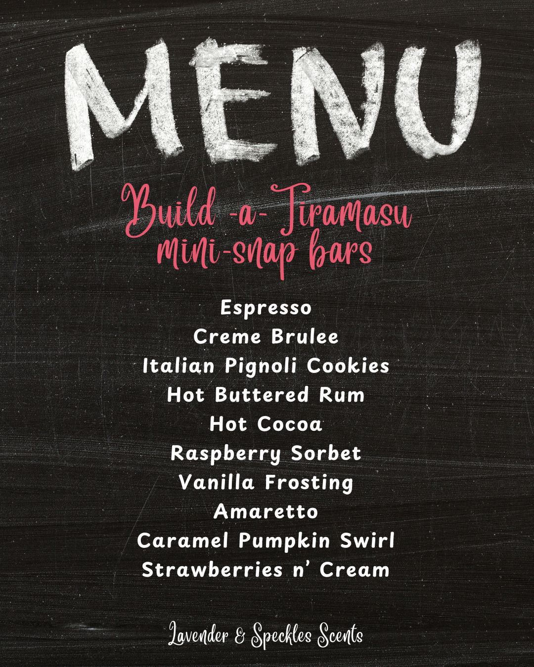 Single Snap Bars - Build Your Own Tiramasu (Sugar Coated Preorder ...